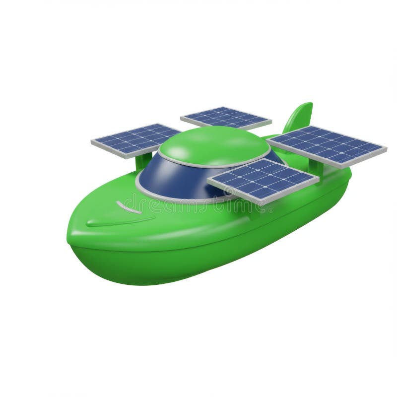 Green solar panel stock vector. Illustration of electric - 237445958