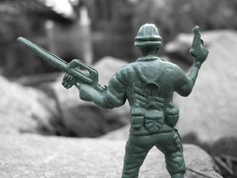 Green Soldier stock photo. Image of plastic, military - 1098974