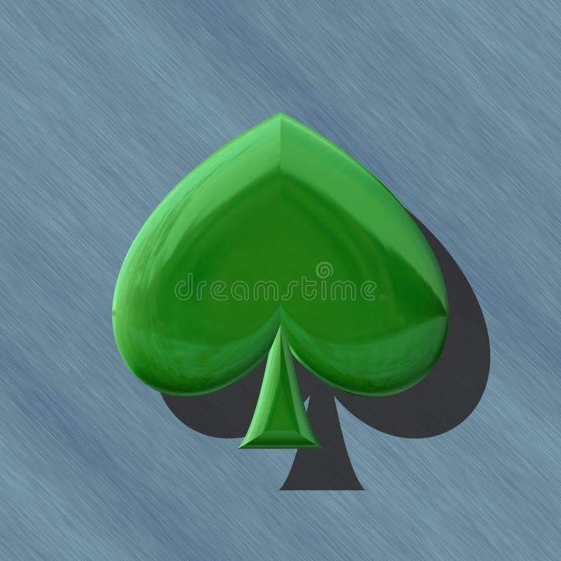Green Spade Texture with Brush Background Blue Color Stock Illustration ...