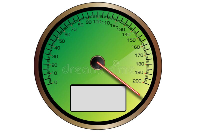 Dashboard Speedometer Gauges Stock Vector - Illustration of counter ...