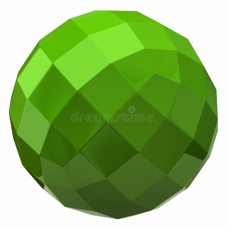 Green sphere stock illustration. Illustration of digital - 34226410
