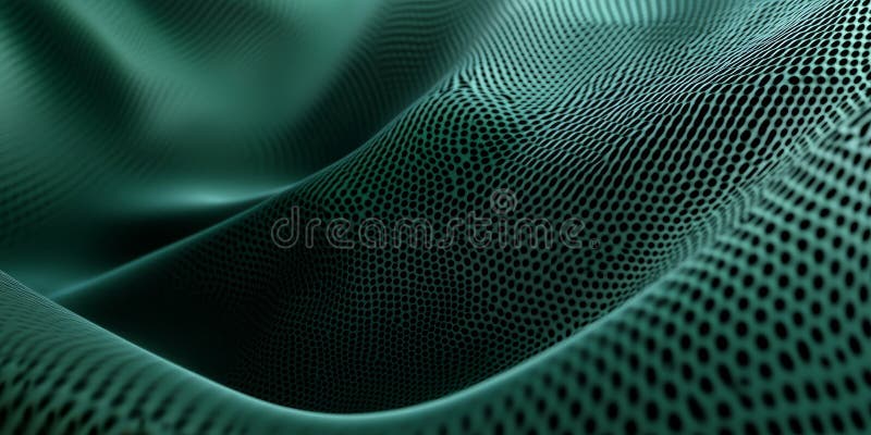 Green Spherical Carbon Textures with an Organic, Smooth Finish. Subtle ...