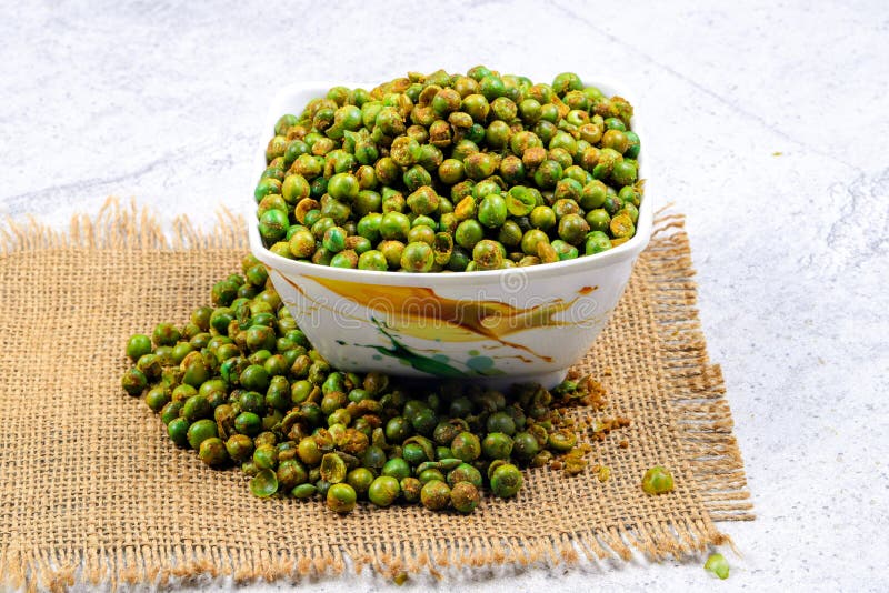 Spicy peas stock photo. Image of healthy, organic, bowl - 128983878