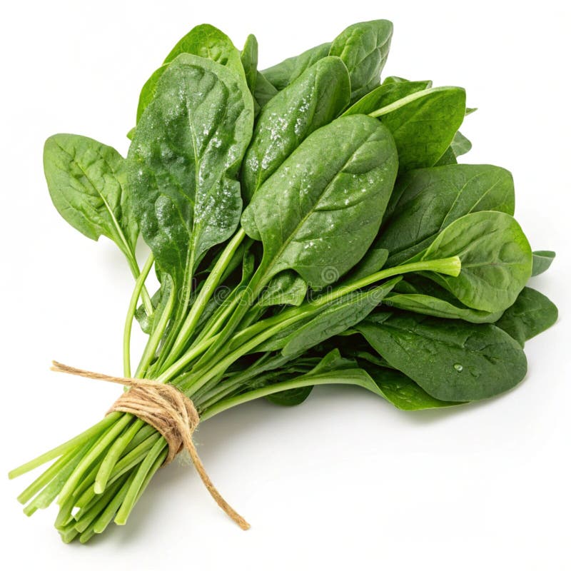 Green Spinach Bunch Isolated on Transparent Background Stock ...