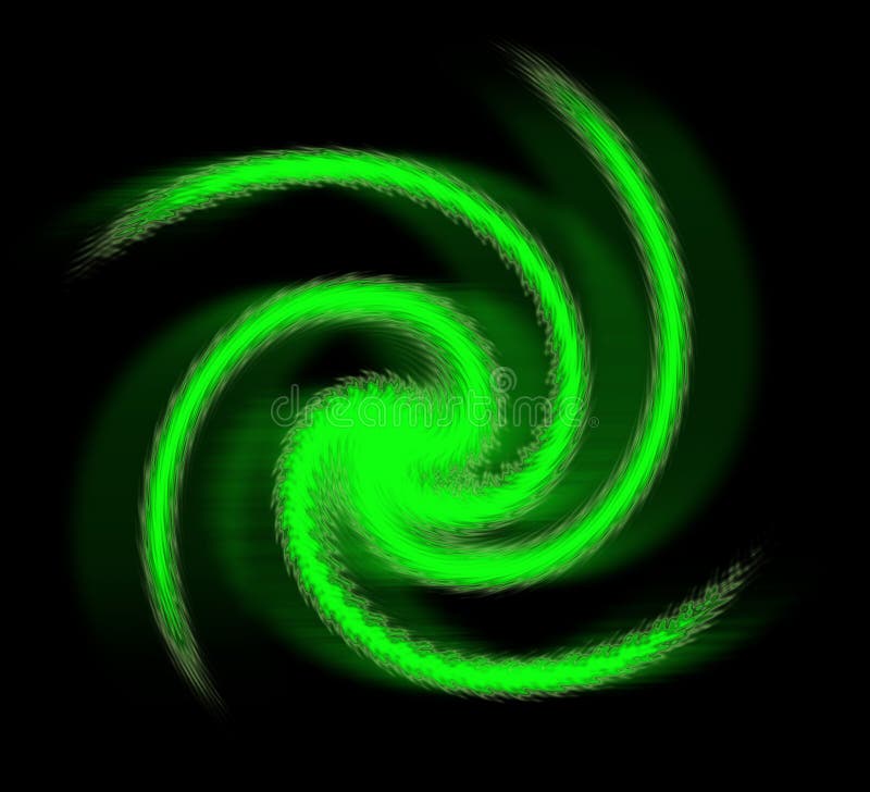 Green Spiral Picture. Image: 5065456