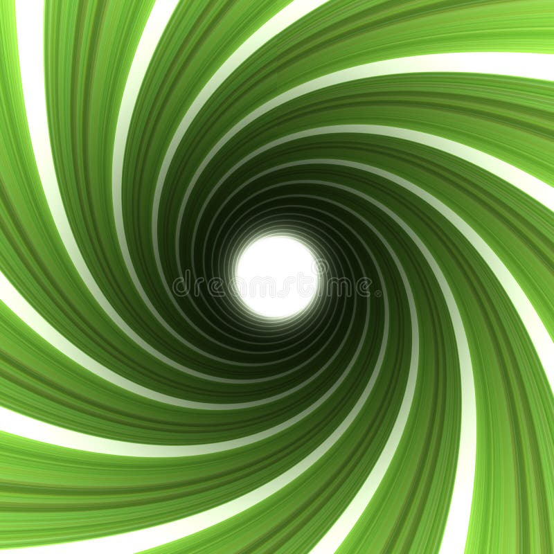 Green spiral stock illustration. Illustration of concentric - 46531293