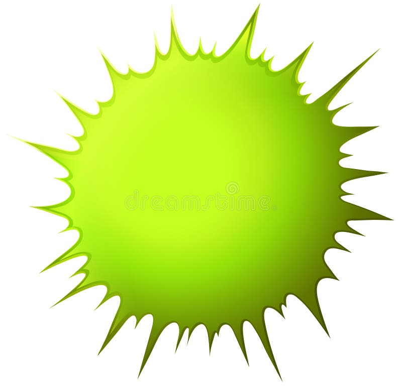 Green splash concept stock vector. Illustration of renewable - 32018341