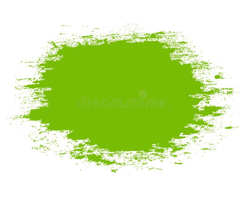 Green splatter art element stock vector. Illustration of vector - 243426546
