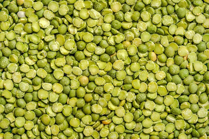 Green Split Peas. Full-screen Background Image Stock Photo - Image of ...