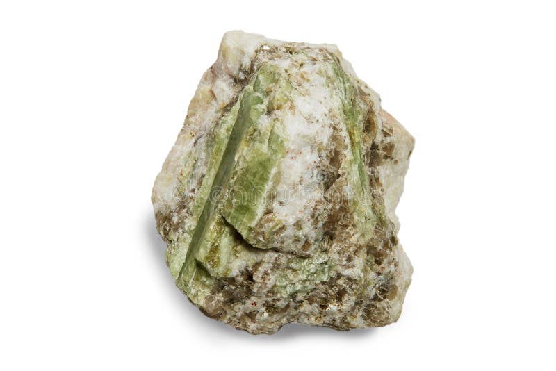 Pegmatite Containing Spodumene Stock Photo - Image of green, quebec ...