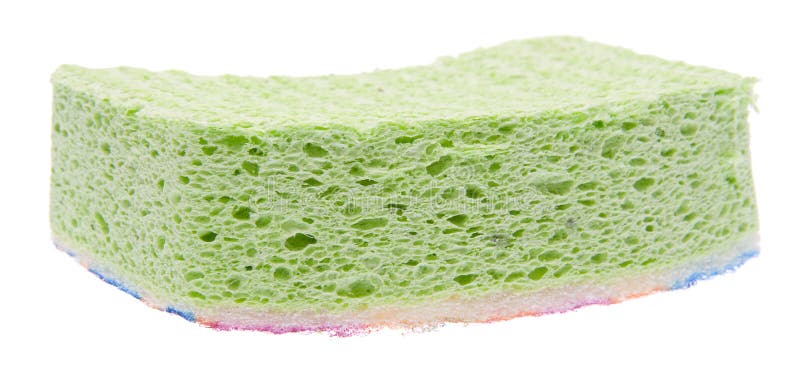 Green Sponge stock image. Image of clean, path, kitchen - 12938831