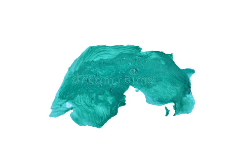 Green Spot on a White Background. Stock Image - Image of grunge, design ...