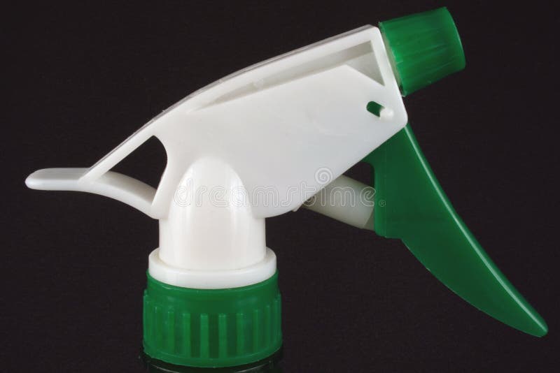 Green Spray Bottle stock photo. Image of green, bottle - 2264662