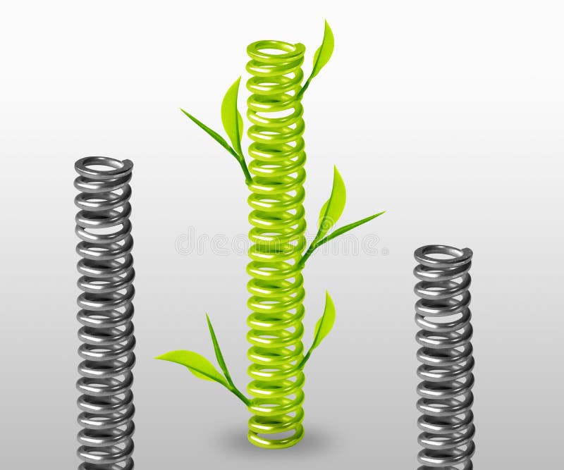 Green spring stock illustration. Illustration of green - 25950656