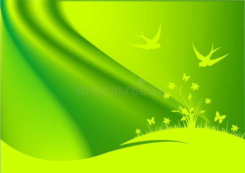Green Spring Background stock vector. Illustration of pattern - 13251578