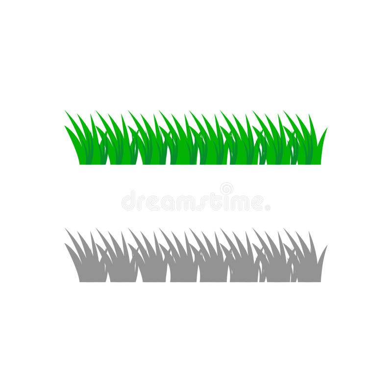 Green Spring Grass Graphic Resource, Design Element Stock Vector ...