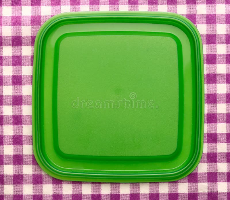 Green square plastic cover stock image. Image of lila - 54078467
