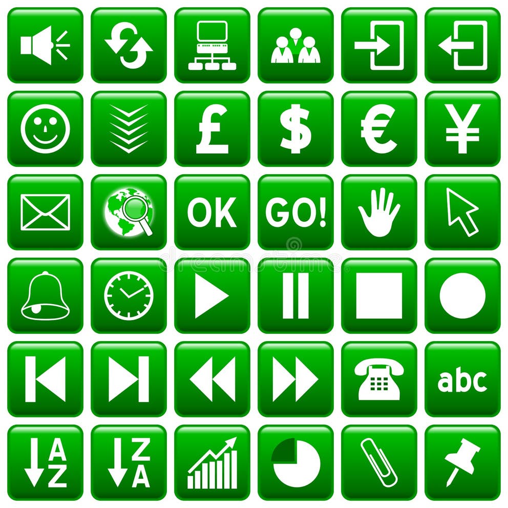 270+ Web buttons green icons Free Stock Photos - StockFreeImages