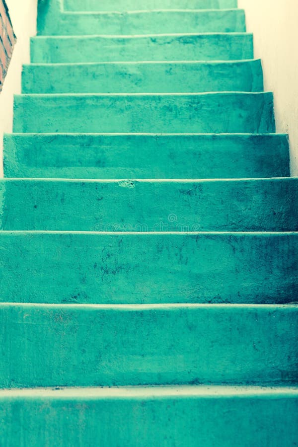 Green Stair stock image. Image of rusty, architecture - 35332377