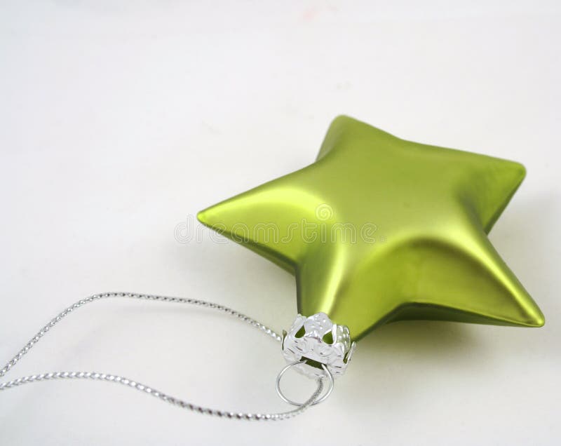 Green Star stock image. Image of hang, star, xmas, decorate - 382477