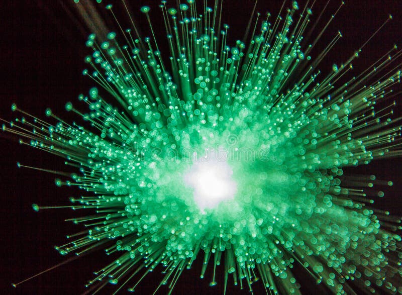 Green Burst of Light stock image. Image of black, bomb - 36992047
