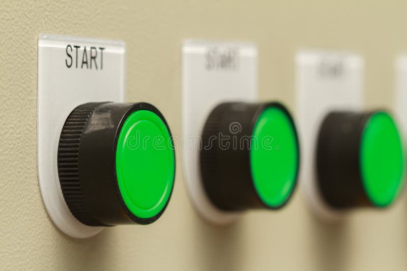 Green start buttons stock photo. Image of rendering, suspend - 62183286