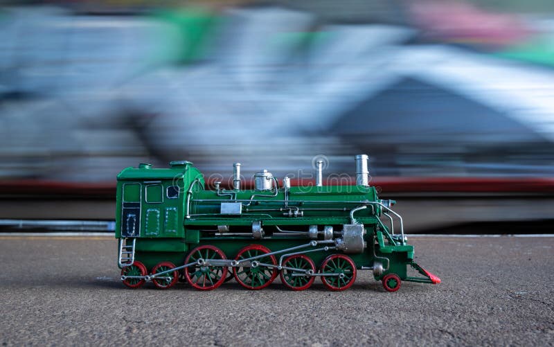 407 Scale Model Vintage Steam Locomotive Stock Photos - Free & Royalty ...
