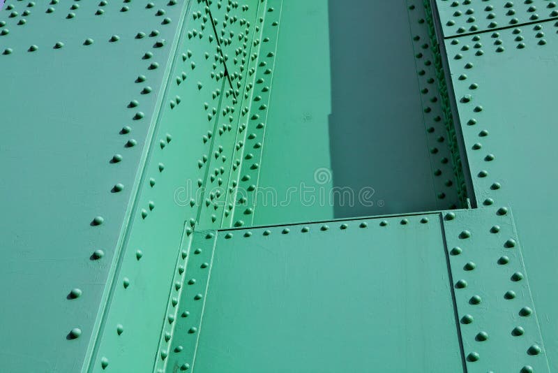 Green Steel and rivets stock photo. Image of backdrop - 23367178