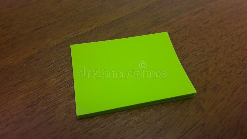 Green sticker stock image. Image of table, green, paper - 125340779