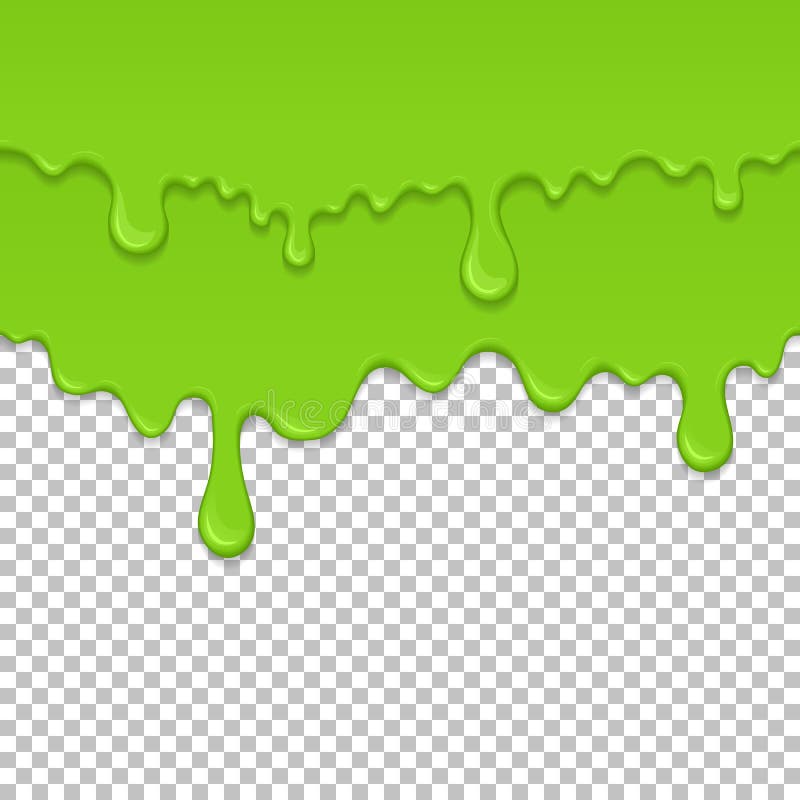 Green Sticky Liquid Seamless Element Stock Vector - Illustration of ...