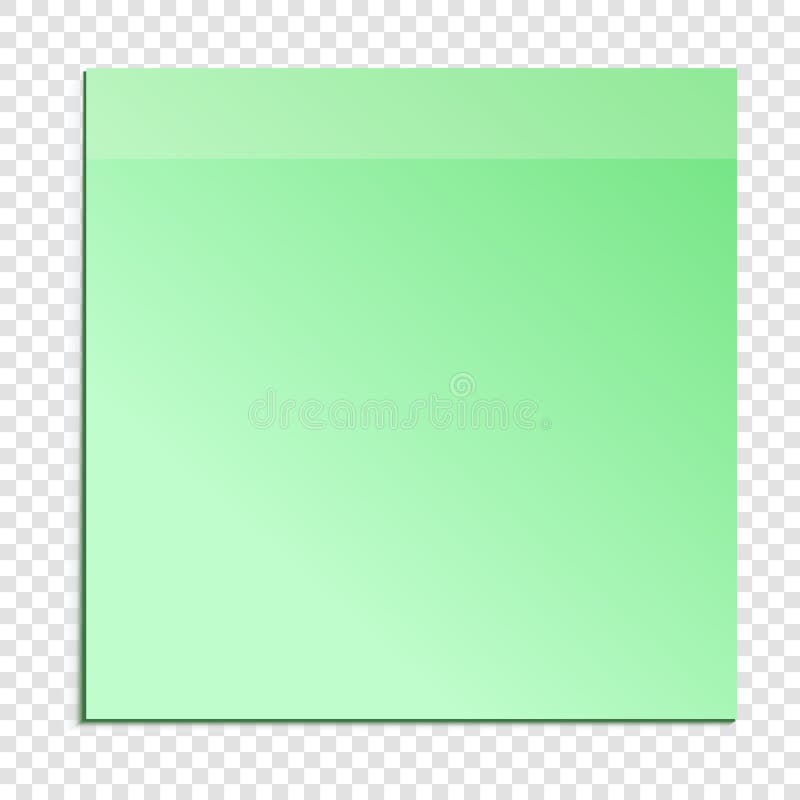 Green Sticky Note Clip Art