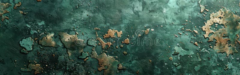 Green Stone Concrete Texture Panorama Banner with Space for Text Stock ...