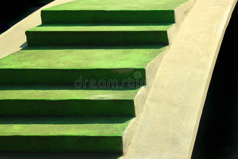 Green stone stairs stock image. Image of color, stone - 124953765