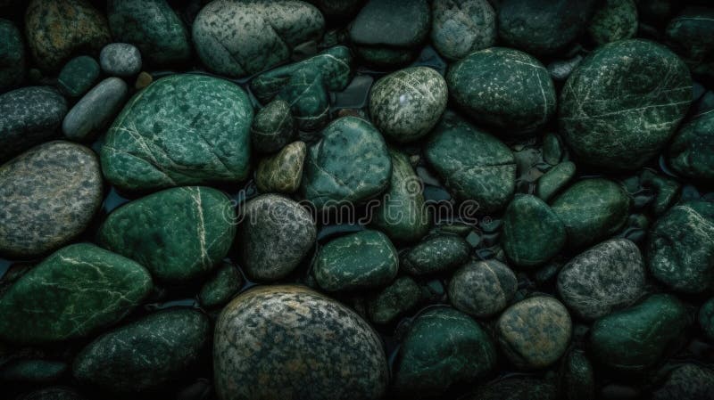 Green Stone Texture Background for Web and Print Design. Stock Image ...