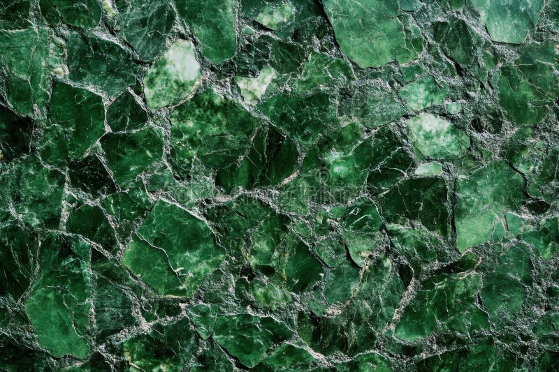 Green Stone Texture Shows Rough Surface and Natural Pattern with ...