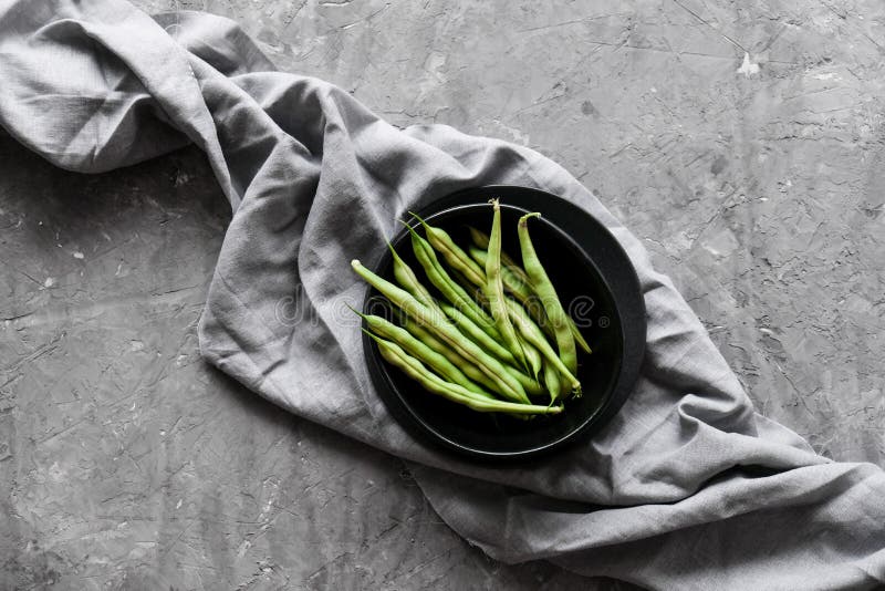 Green string beans stock photo. Image of natural, beans - 155935858