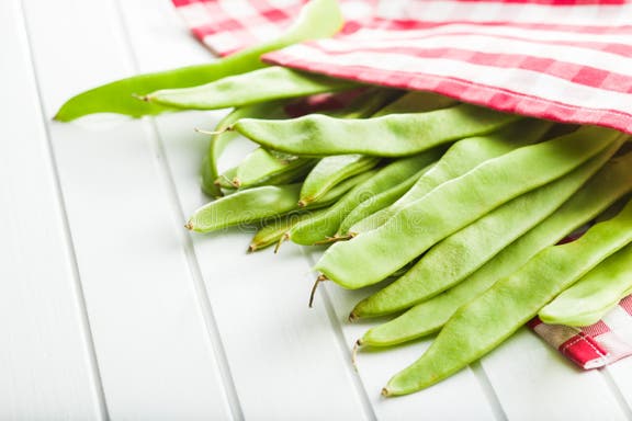 Green string beans pods stock photo. Image of legume - 111595728