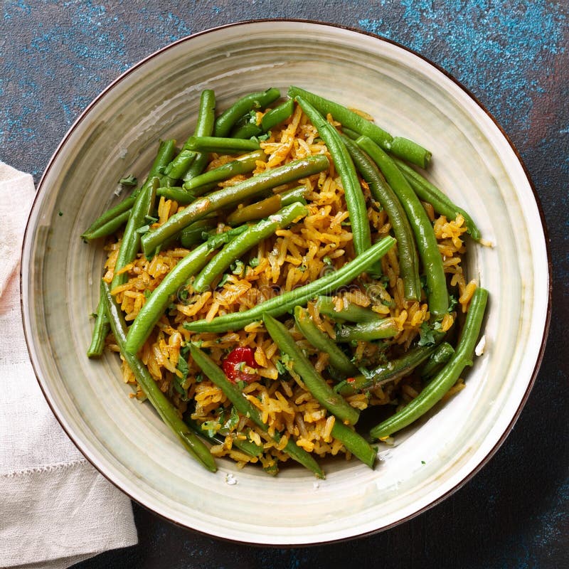 Green String Snap Beans Legumes Food, AI Generated Stock Illustration ...