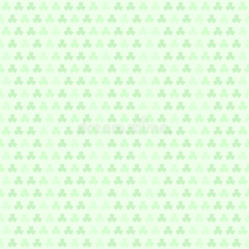 Striped Shamrocks in Green Old Paper Background Out of Focus Stock ...