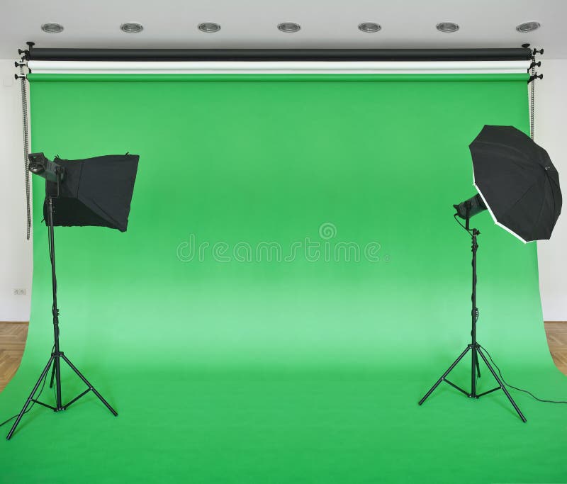 Green studio background stock photo. Image of grass, colour - 18585068
