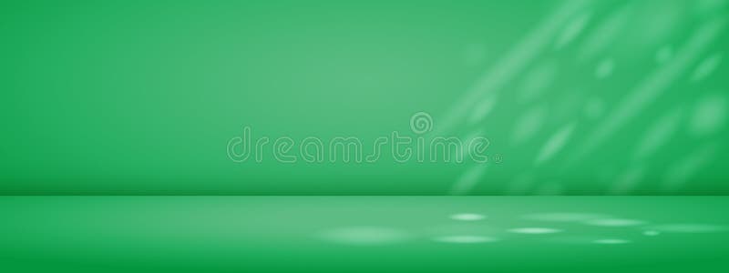 Green Studio Background with Sun Rays. Limbo Bg for Product ...