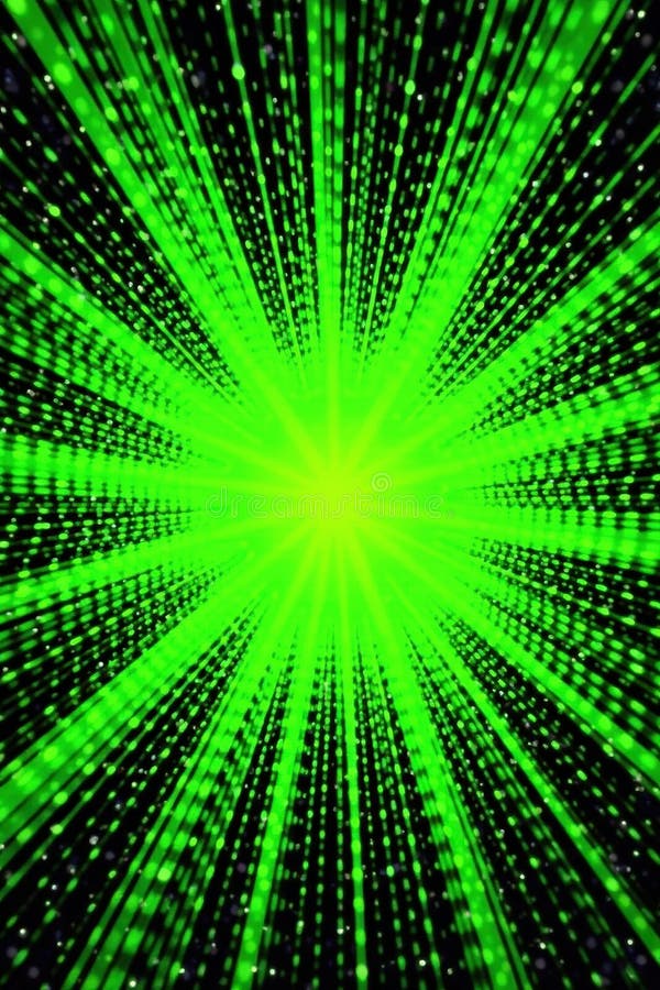 Green Sunburst Halftone Pattern, Comic Book Style, Radial Gradient ...