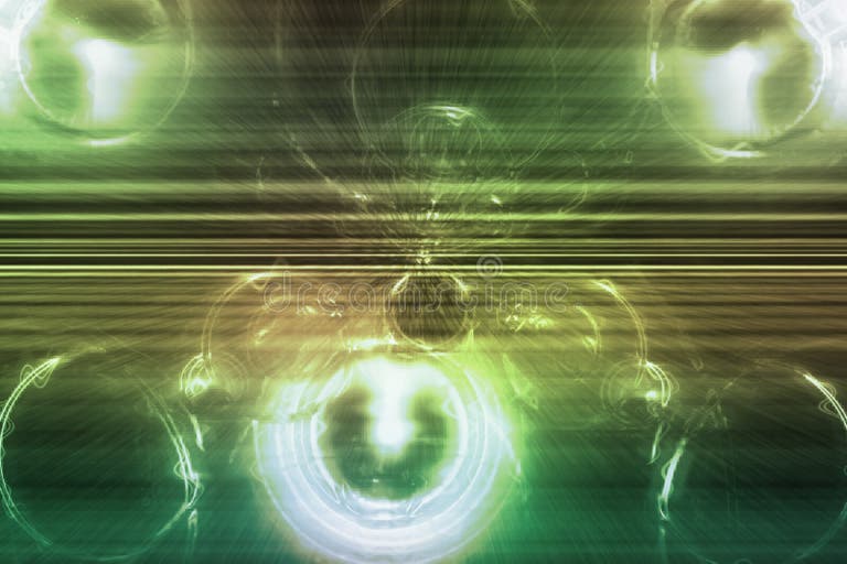 Green Supernova Abstract Background Wallpaper Stock Illustrations ...