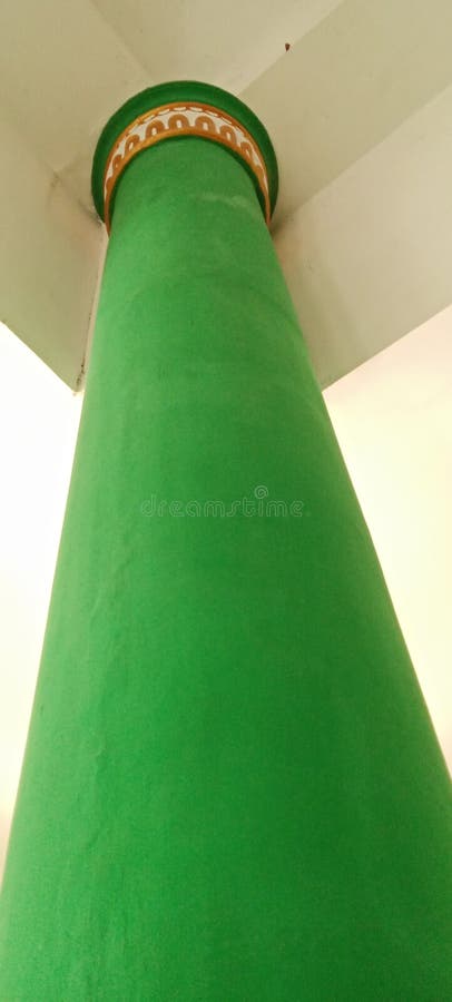 Green support pole stock photo. Image of support, pole - 337448110