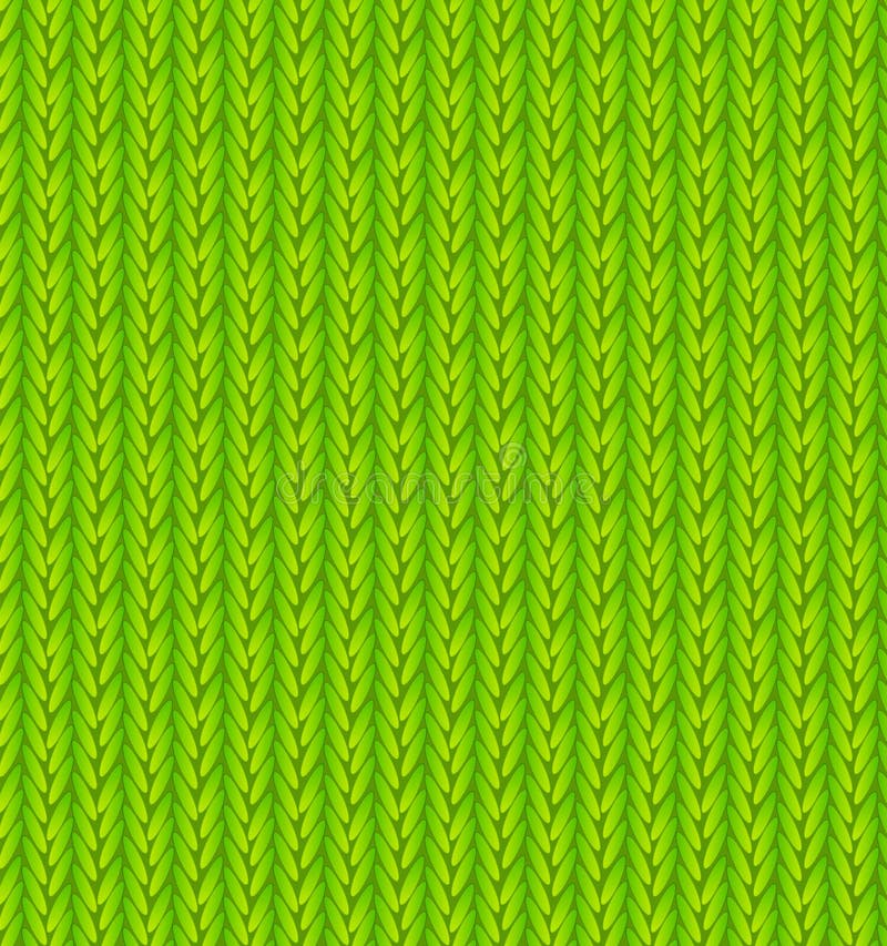 Green Sweater Texture Background. Vector Stock Vector - Illustration of ...