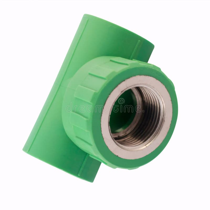 Green T-Shape Plastic Pipe Fitting,Durable PPR T Joint Pipe Fitting ...