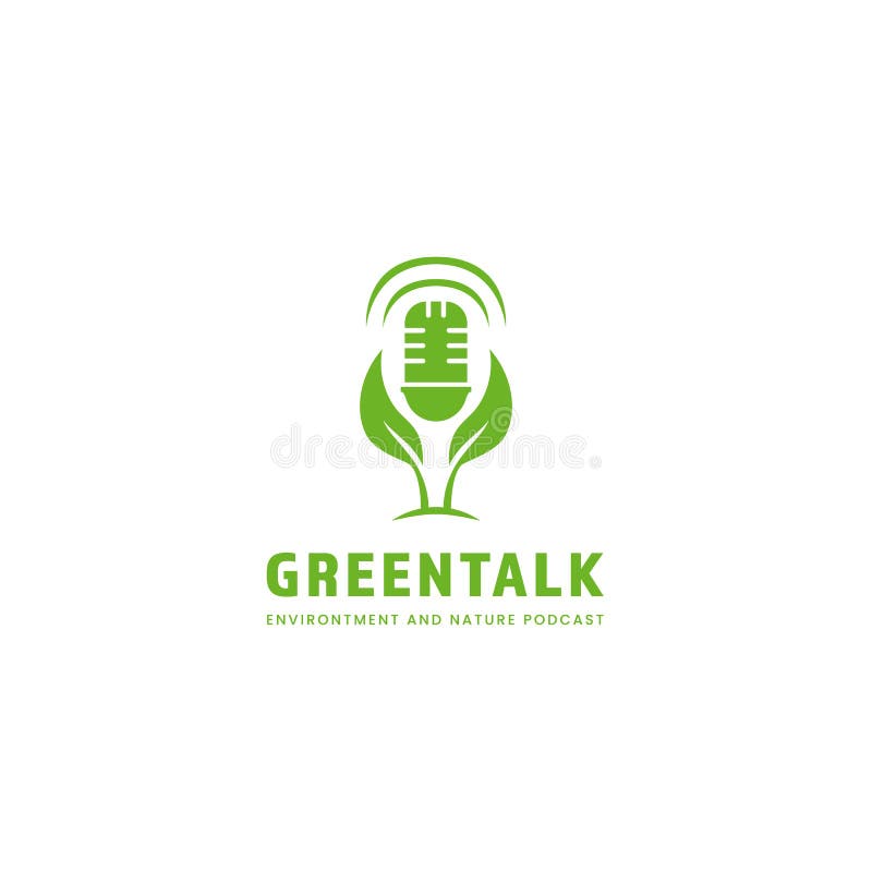 Green Podcast Logo Stock Illustrations – 526 Green Podcast Logo Stock ...