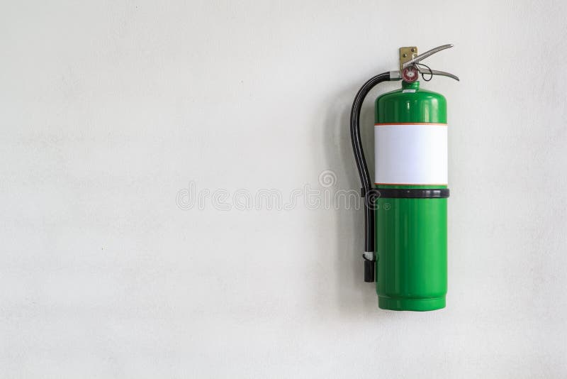 Green Tank fire stock photo. Image of tool, warning, safety - 77671574