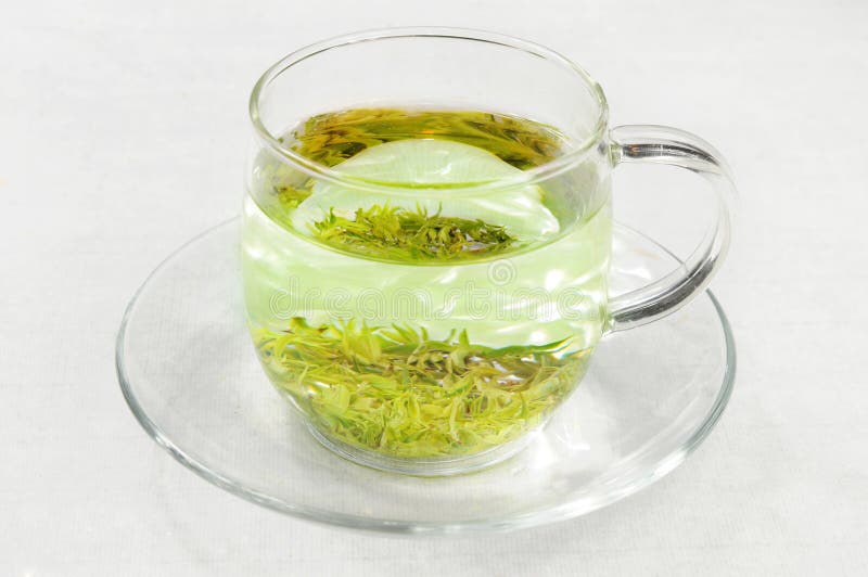 Green tea stock photo. Image of leaves, organic, green - 3945842