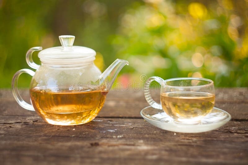 Green tea in beautiful cup stock photo. Image of indian - 84282778